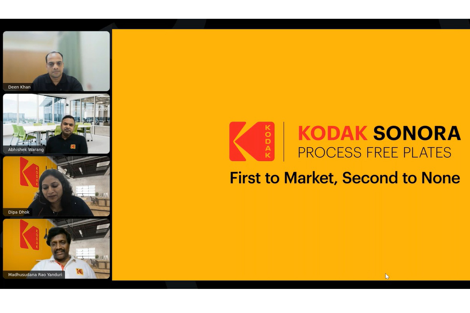 Kodak webinar highlights green printing